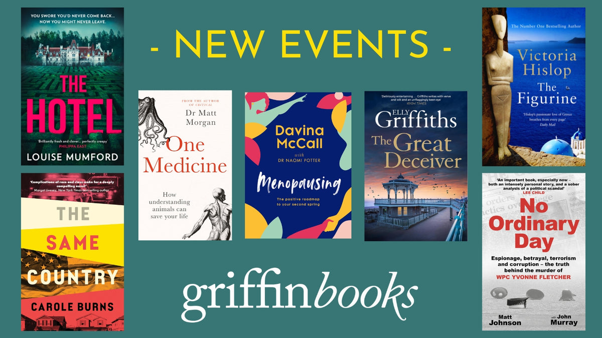 Autumn Events Now On Sale! – Griffin Books