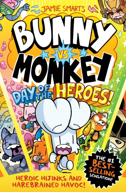 SIGNED (book plated) -Bunny vs Monkey: Day of the Heroes! - PRE-ORDER ...
